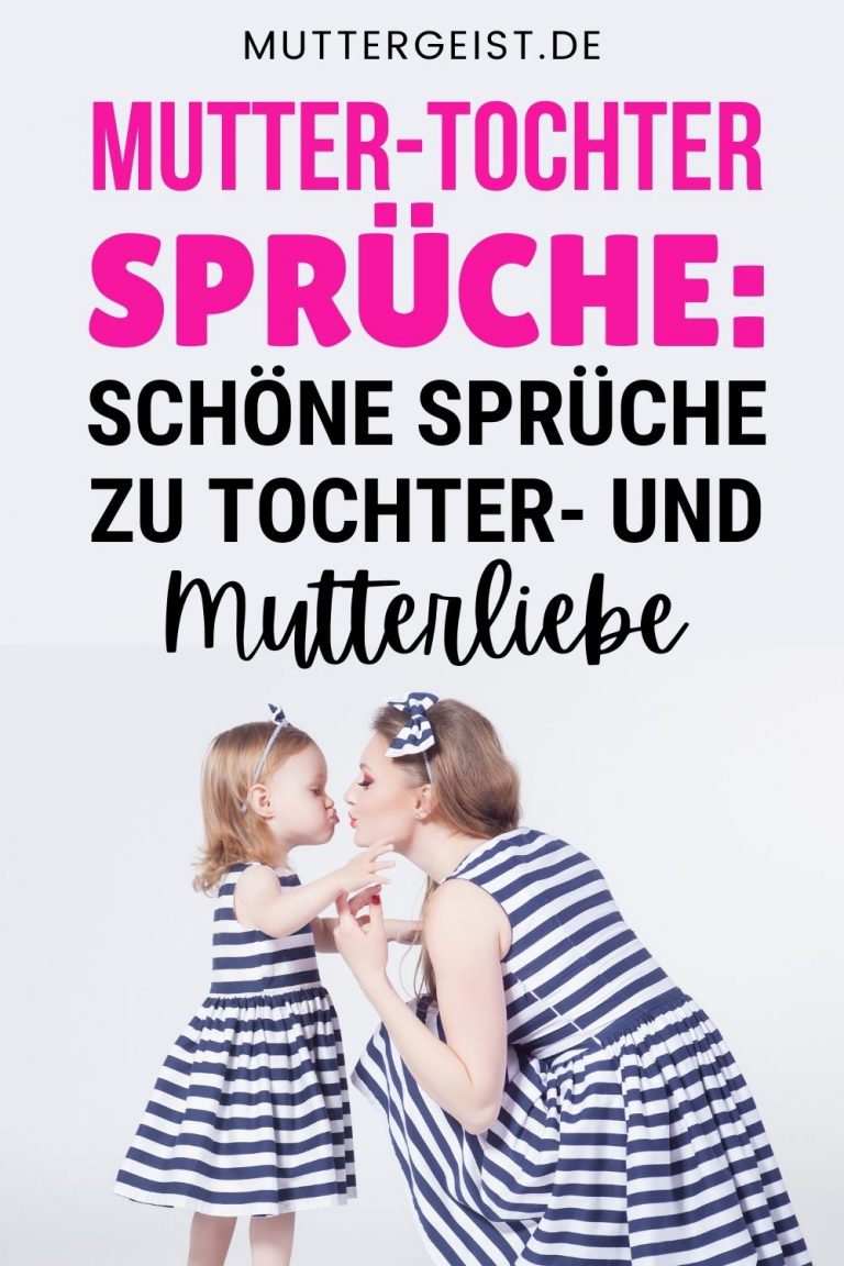 Mutter-Tochter-Sprüche - Schöne Sprüche Zu Tochter- Und Mutterliebe