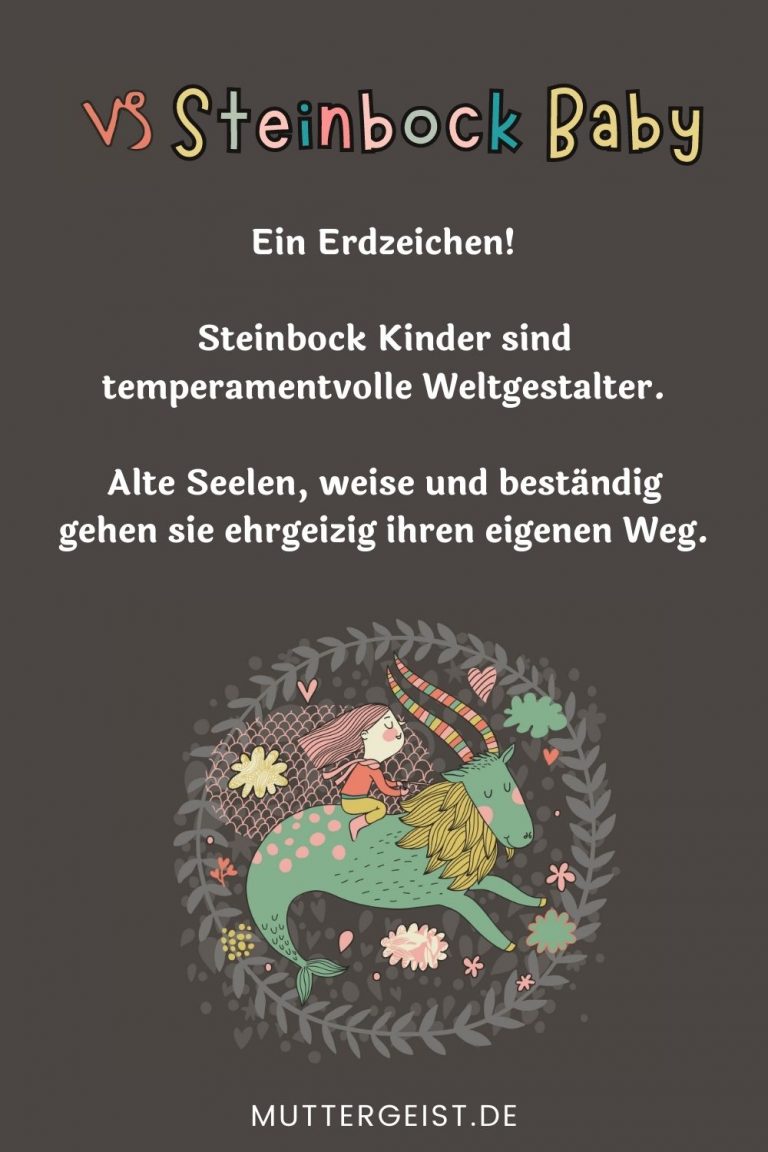 Steinbock Baby - Was Sagt Das Sternzeichen Steinbock Über Dein Baby Aus?