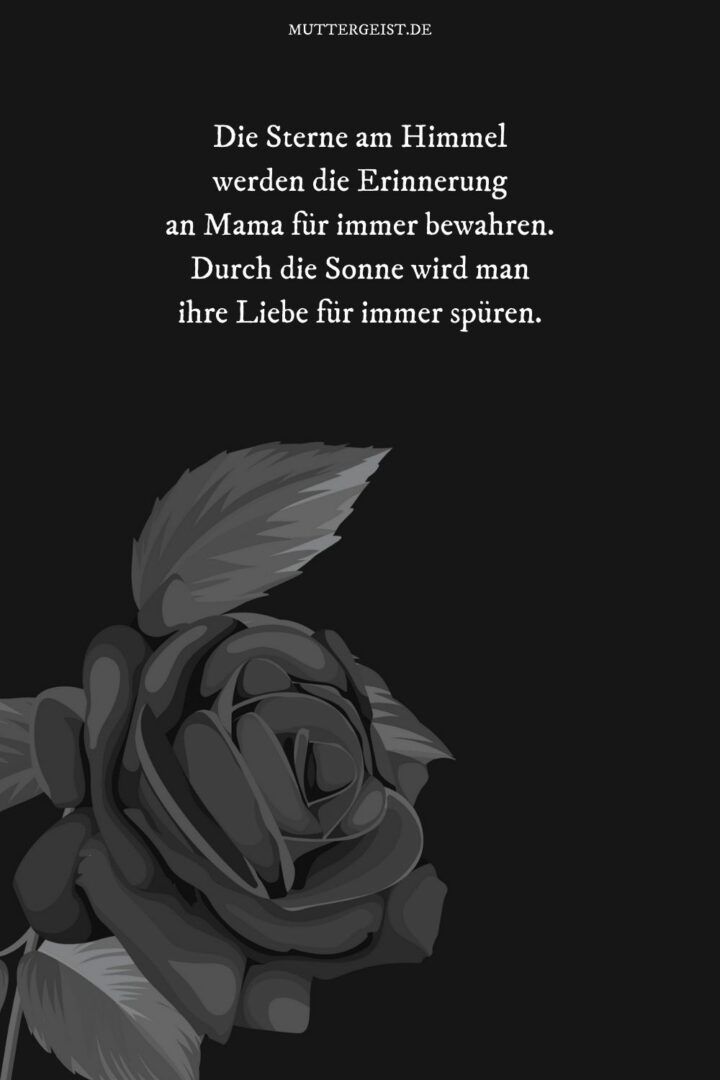 Mutter Gestorben Sprüche