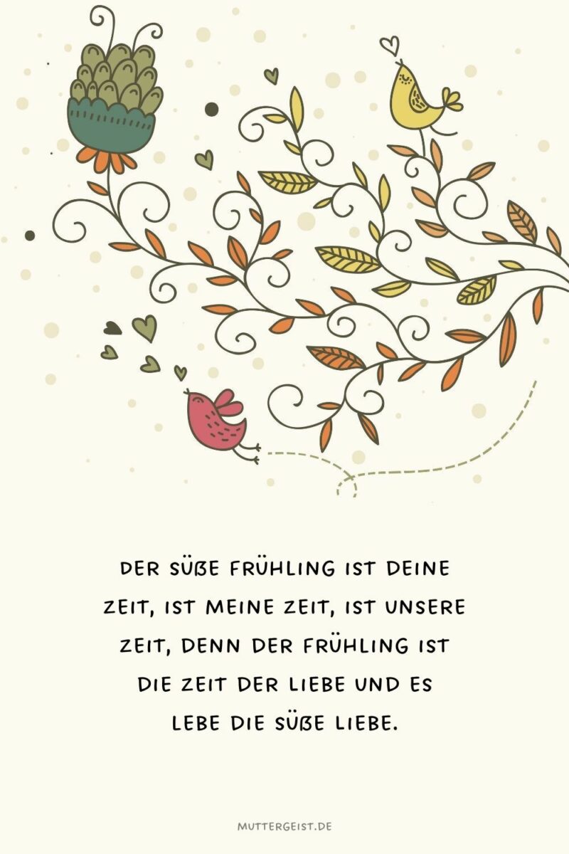 Der Frhling Ist Die Schnste Zeit