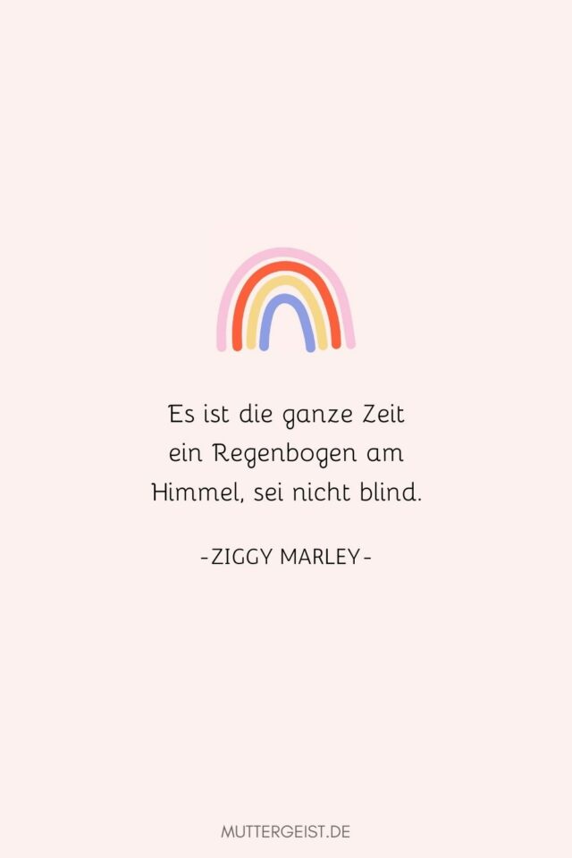 Regenbogen Spruche Kurz