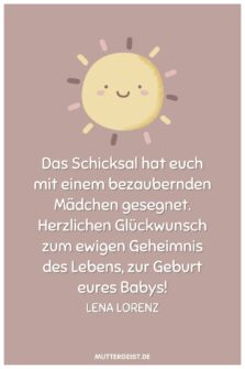 61 Persönliche Glückwünsche zur Geburt einer Tochter für WhatsApp und Karte