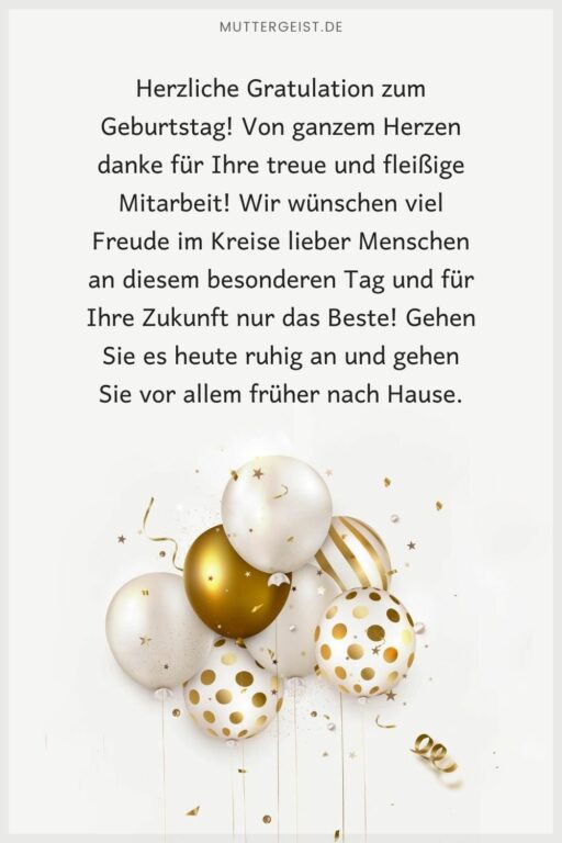 Geburtstagswünsche geschäftlich – Sprüche und Vorlagen für die Arbeitswelt