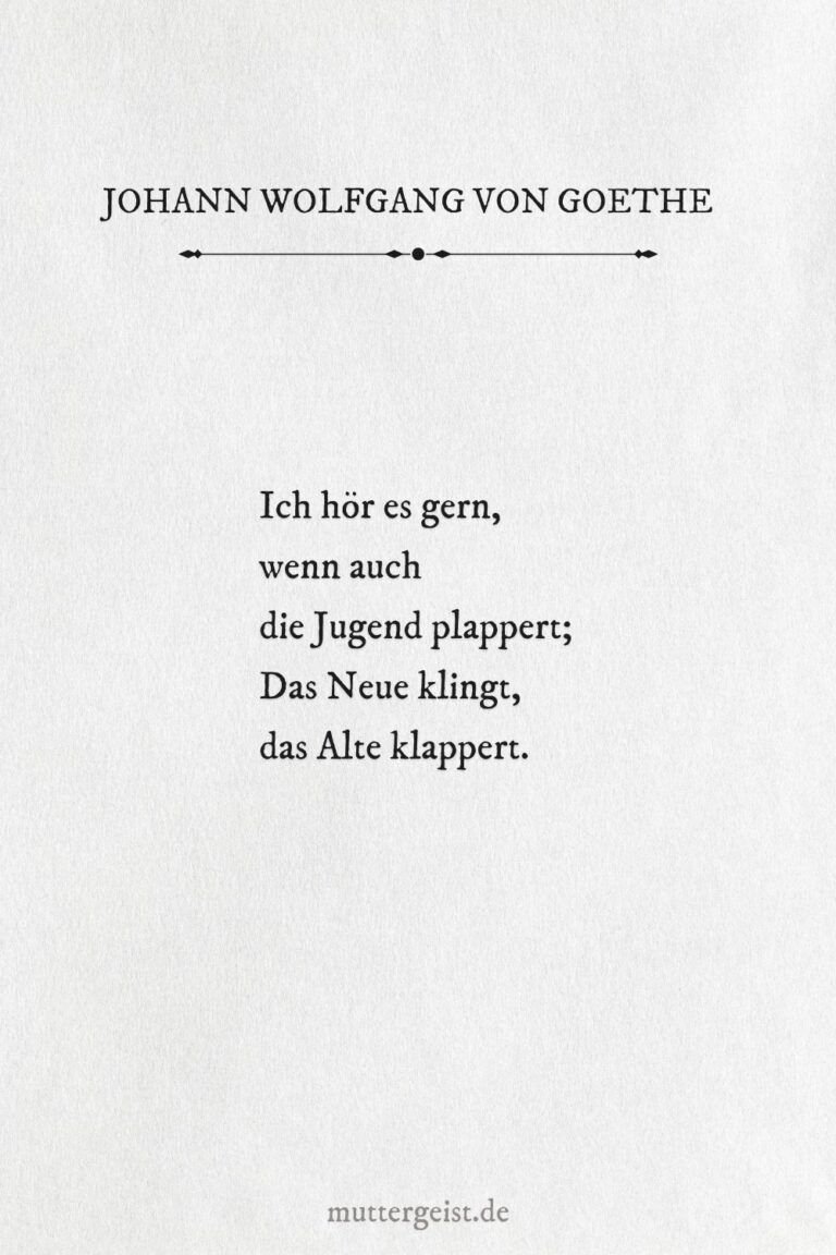 Zitate zum Geburtstag von Goethe für die schönsten Geburtstagswünsche