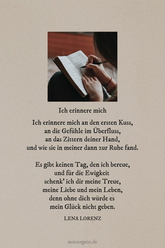 Moderne Liebesgedichte, die unter die Haut gehen