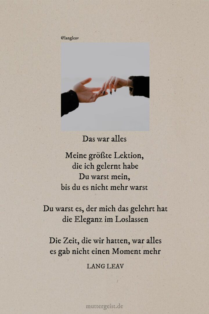 Moderne Liebesgedichte, die unter die Haut gehen