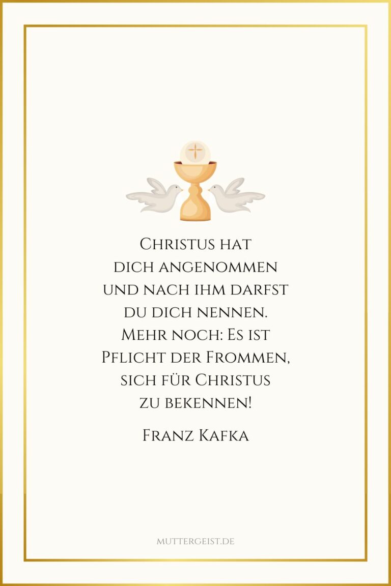 Wunderschöne Sprüche zur Firmung und Weisheiten mit Gottes Segen