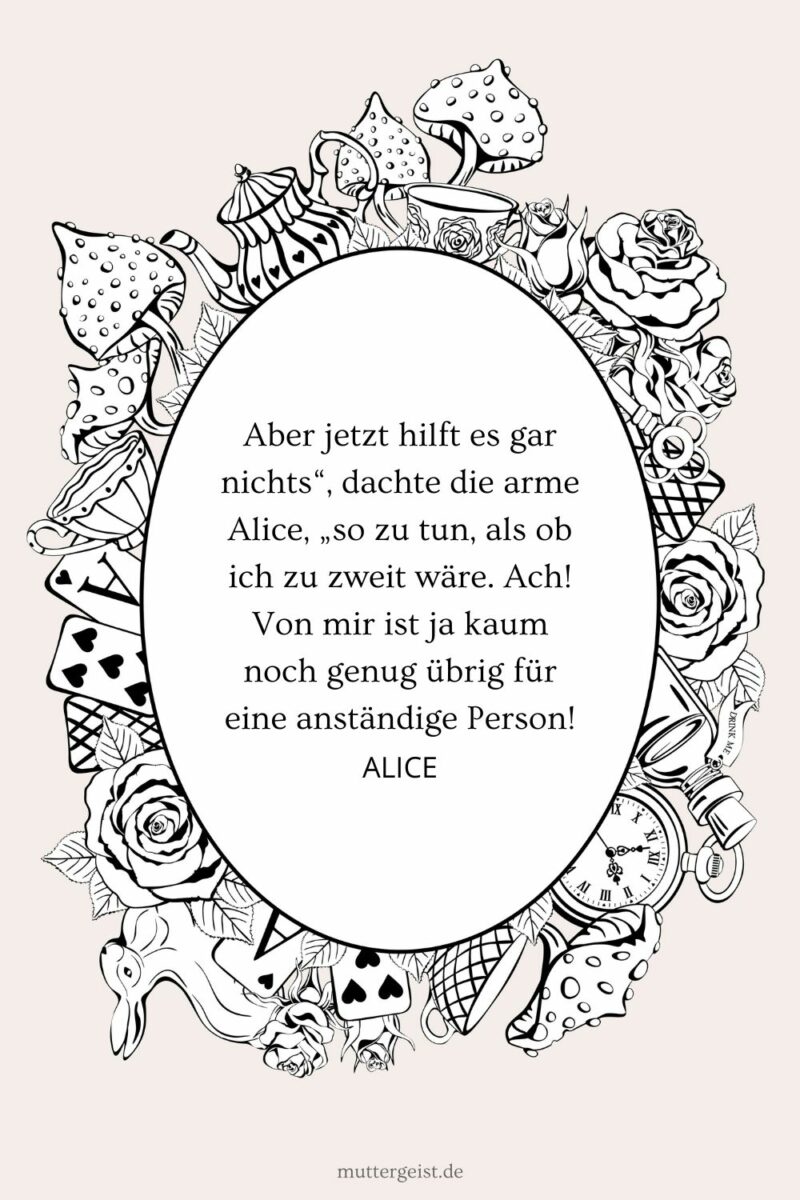 Die schönsten und wundersamsten „Alice im Wunderland“ Zitate