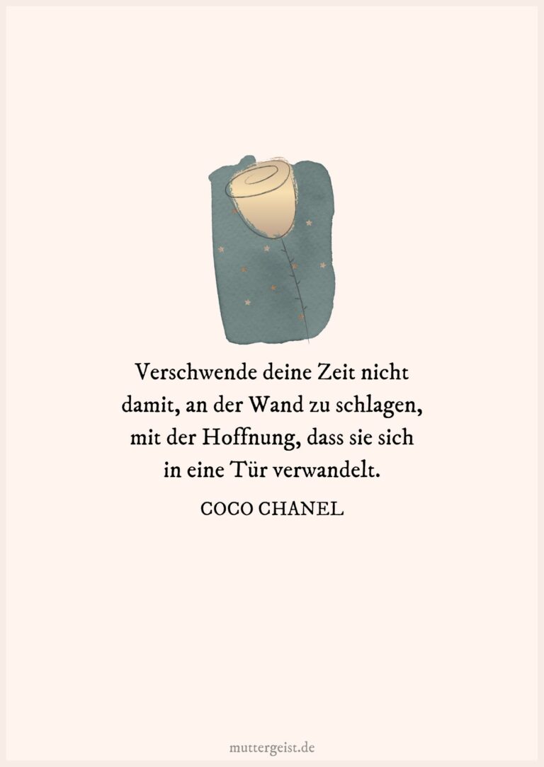 Coco Chanel Spruche