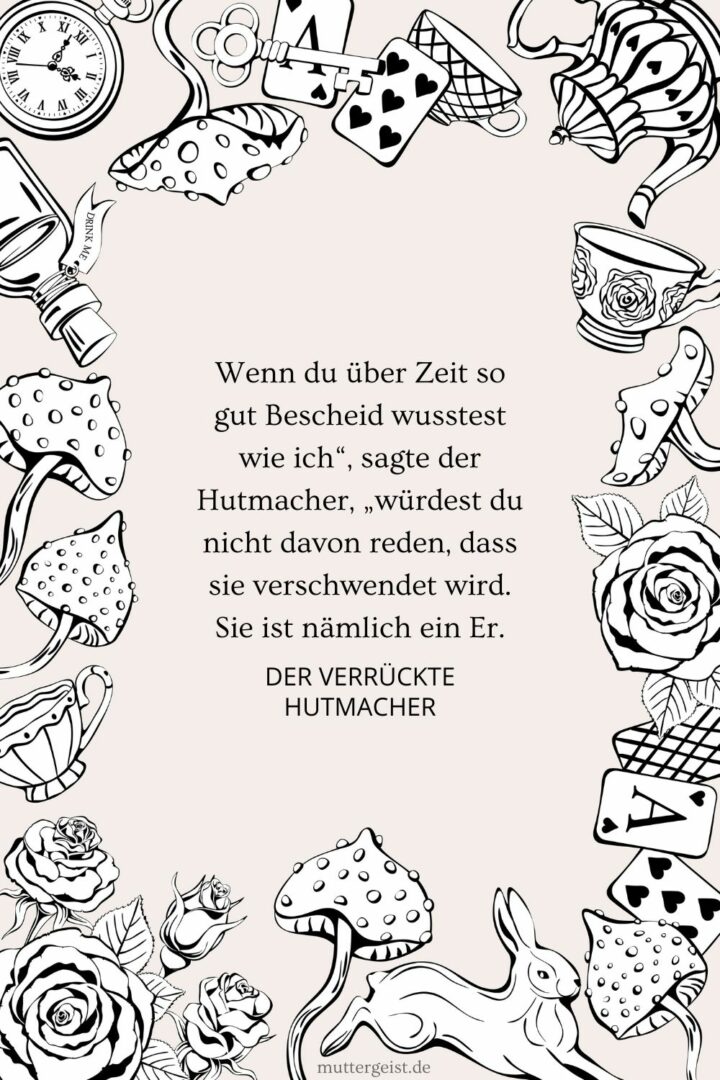 Die schönsten und wundersamsten „Alice im Wunderland“ Zitate