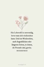 Inspirierende Sprüche für eine besondere Verabschiedung