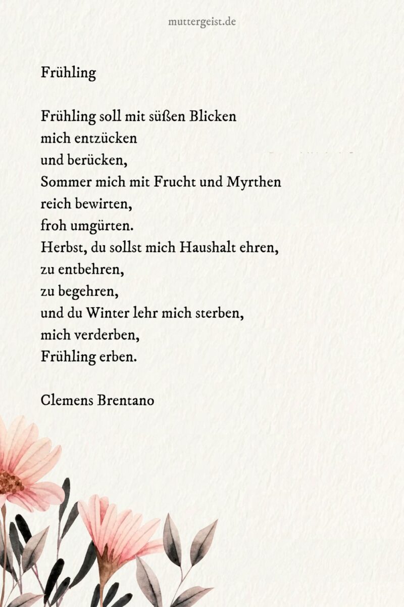 20 Frühlingsgedichte zum Genießen und Schwärmen