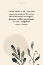 63 tröstende Sprüche zum Tod und zur Trauerbewältigung