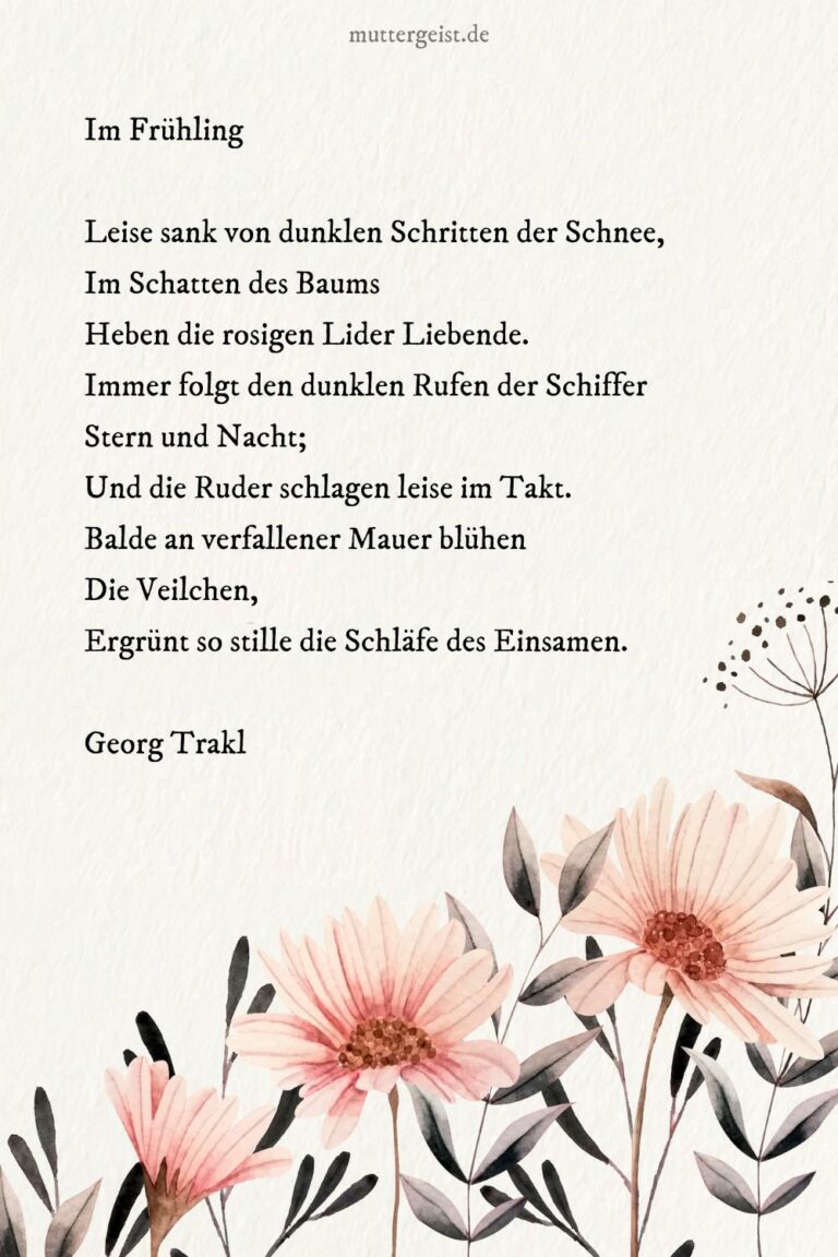 20 Frühlingsgedichte zum Genießen und Schwärmen