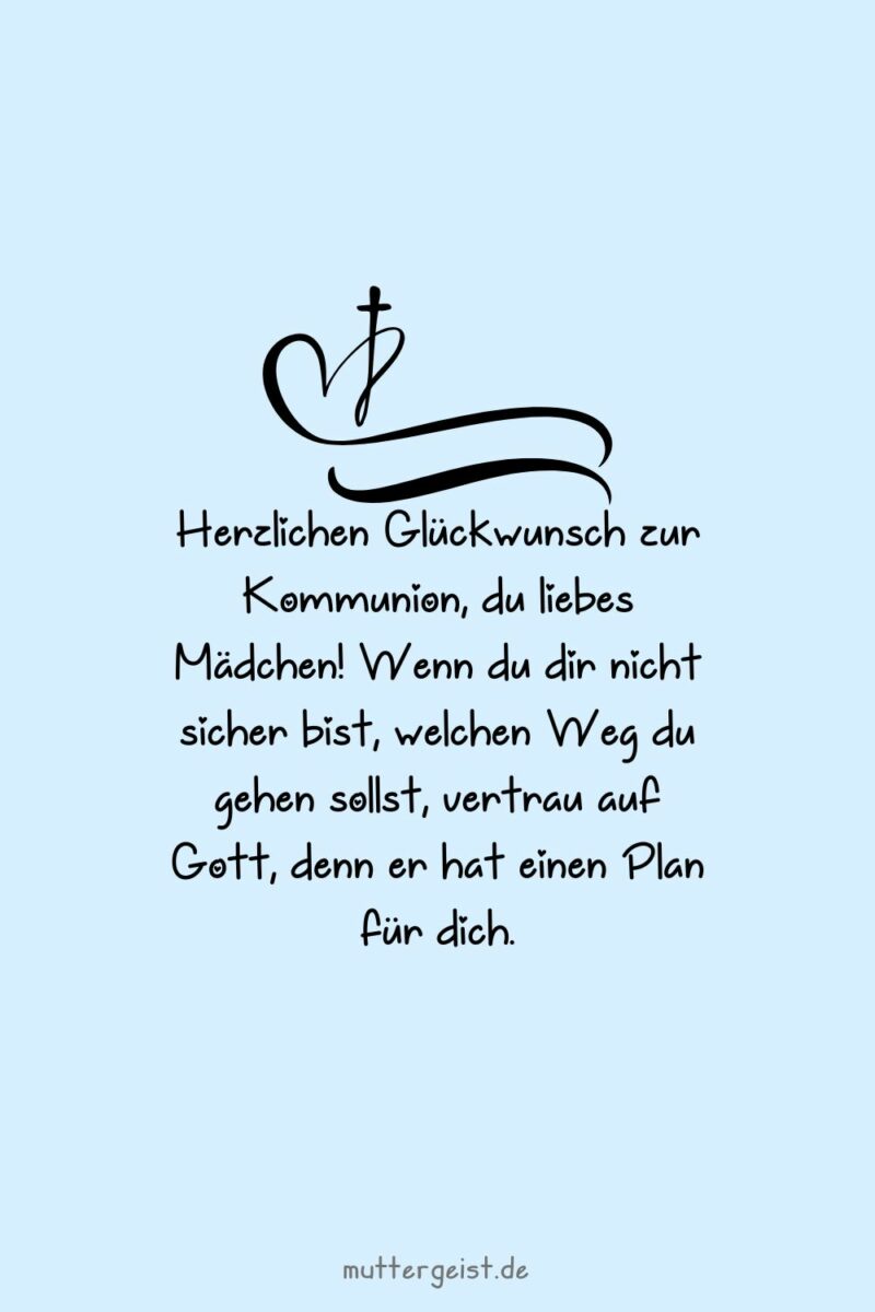 Moderne Glückwünsche zur Kommunion für ein zeitgemäßes Gefühl