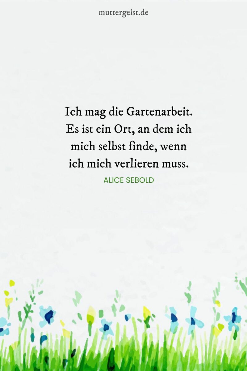 Gartensprüche, die alles erblühen lassen