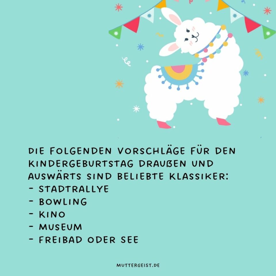 Coole Ideen für den 7. Kindergeburtstag