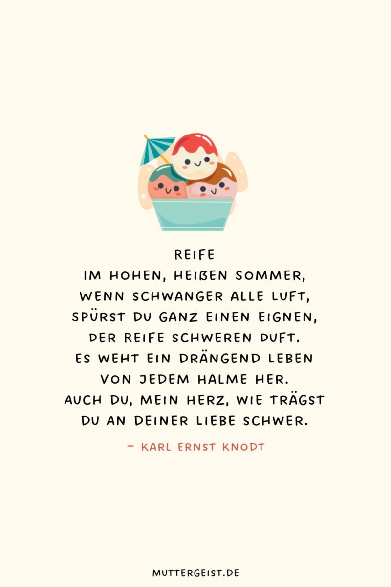 Sommergedichte für eine blühende Fantasie