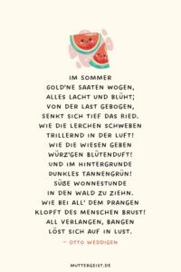 Sommergedichte für eine blühende Fantasie
