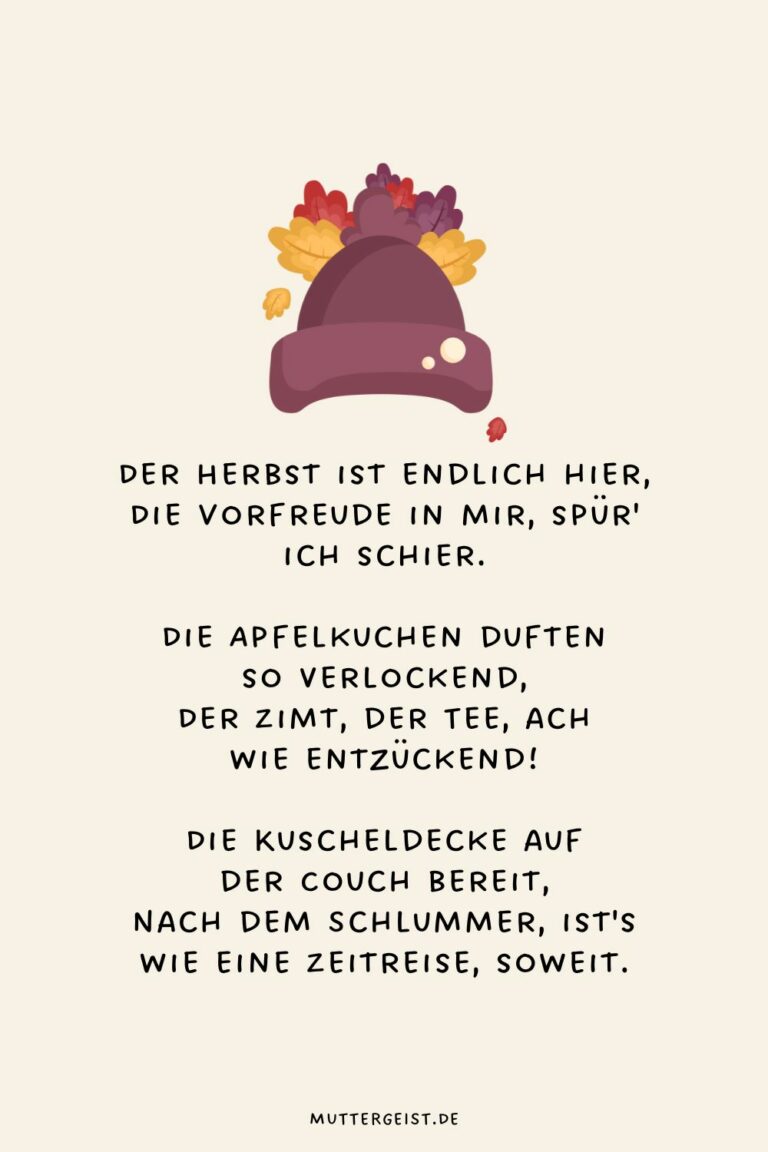 Herbst-Gedichte, die dein Herz wärmen
