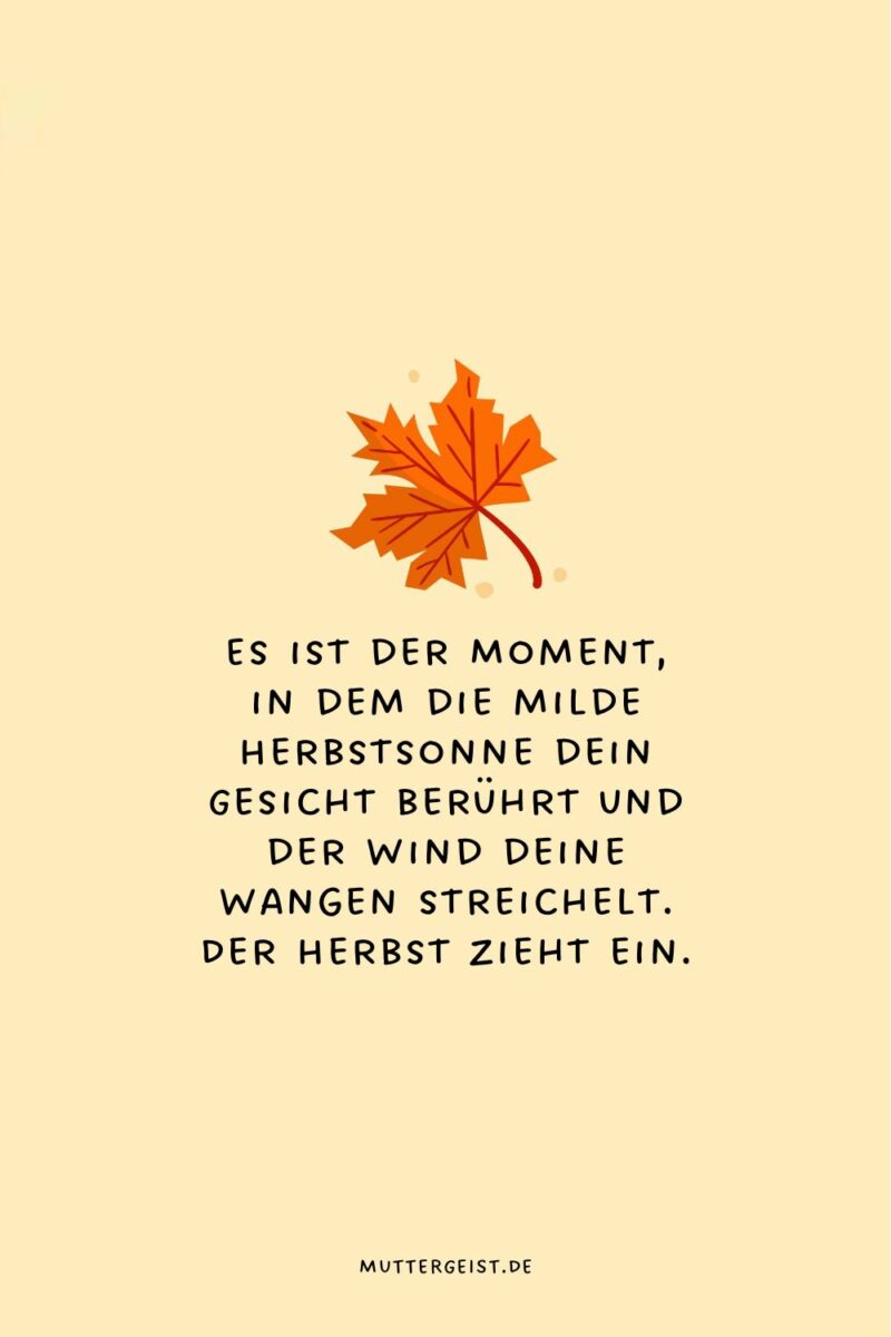 Bunte Herbst-Sprüche für die schönste Jahreszeit