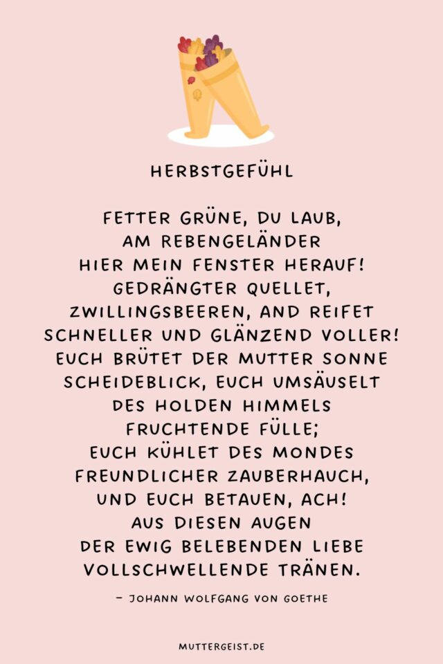 Herbst-Gedichte, die dein Herz wärmen