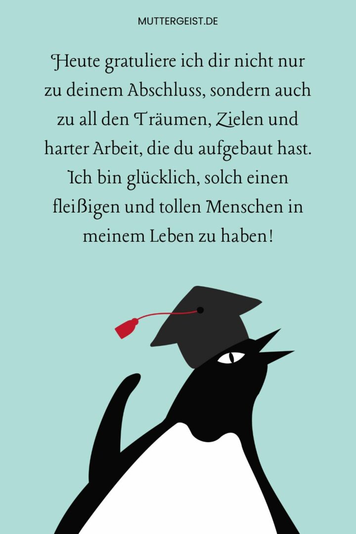 Die besten Glückwünsche zum Abschluss