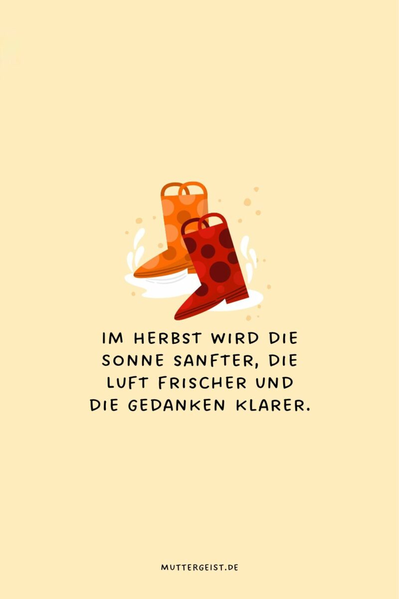 Bunte Herbst-Sprüche für die schönste Jahreszeit
