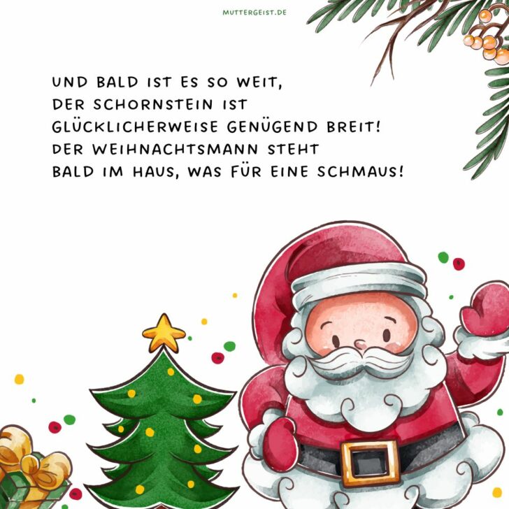 Gedichte Fur Den Weihnachtsmann Kurz