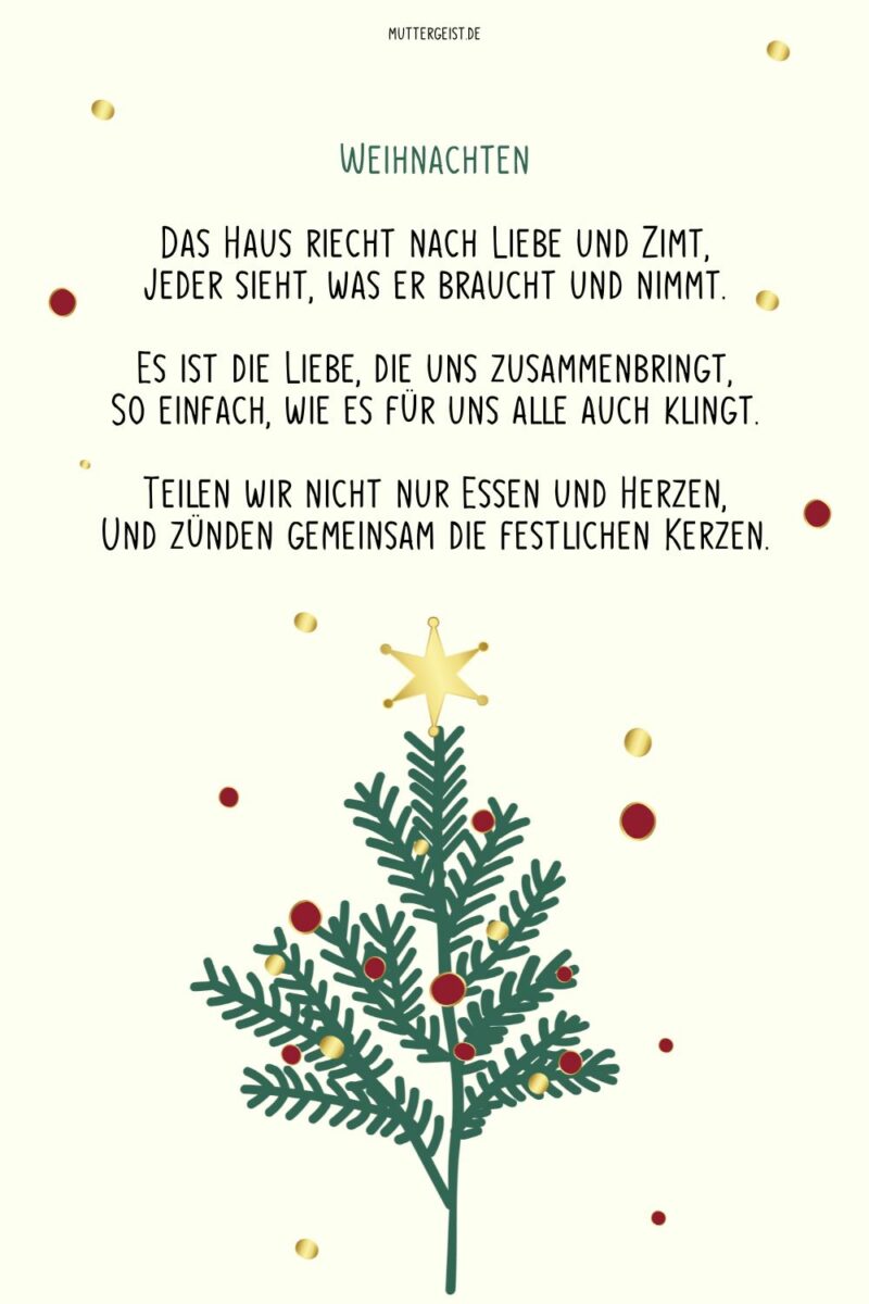 Weihnachtsgedicht Fr Die Liebste