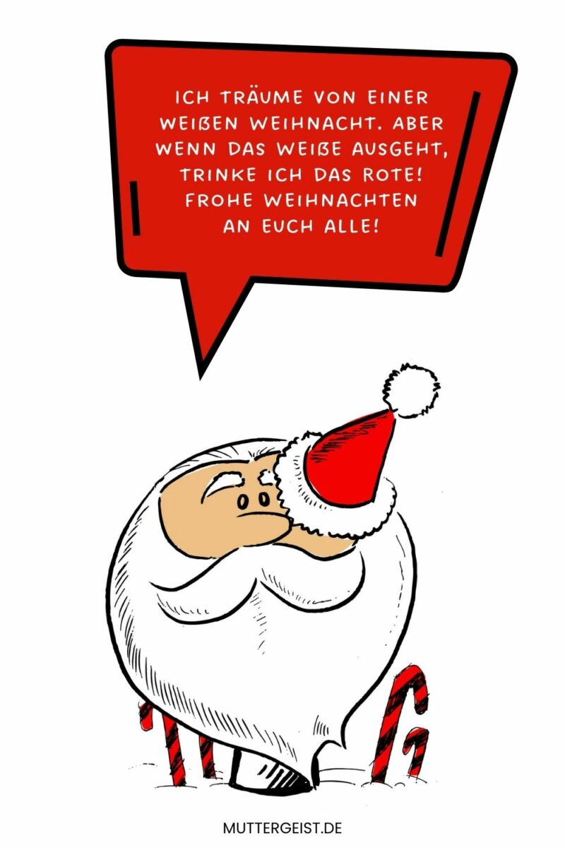 Lustige Weihnachtsgrüße für ein fröhliches Fest
