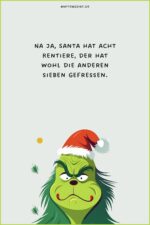 Grinch-Sprüche für ein mieses Weihnachten