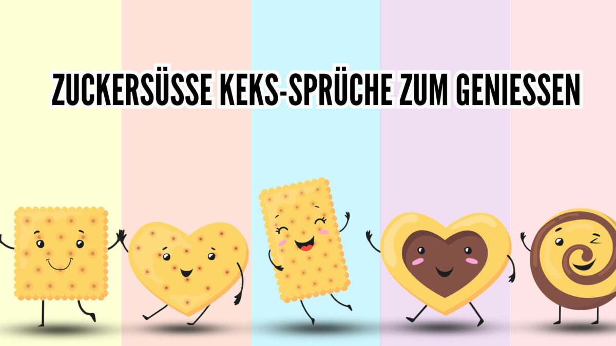 Zuckersüße Keks-Sprüche zum Genießen