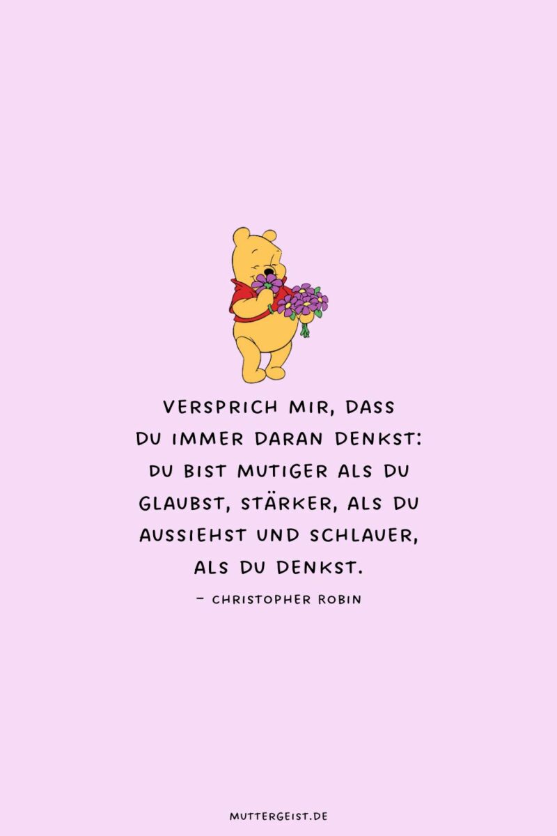 Winnie Pooh Sprüche über Liebe, Freundschaft und Honig