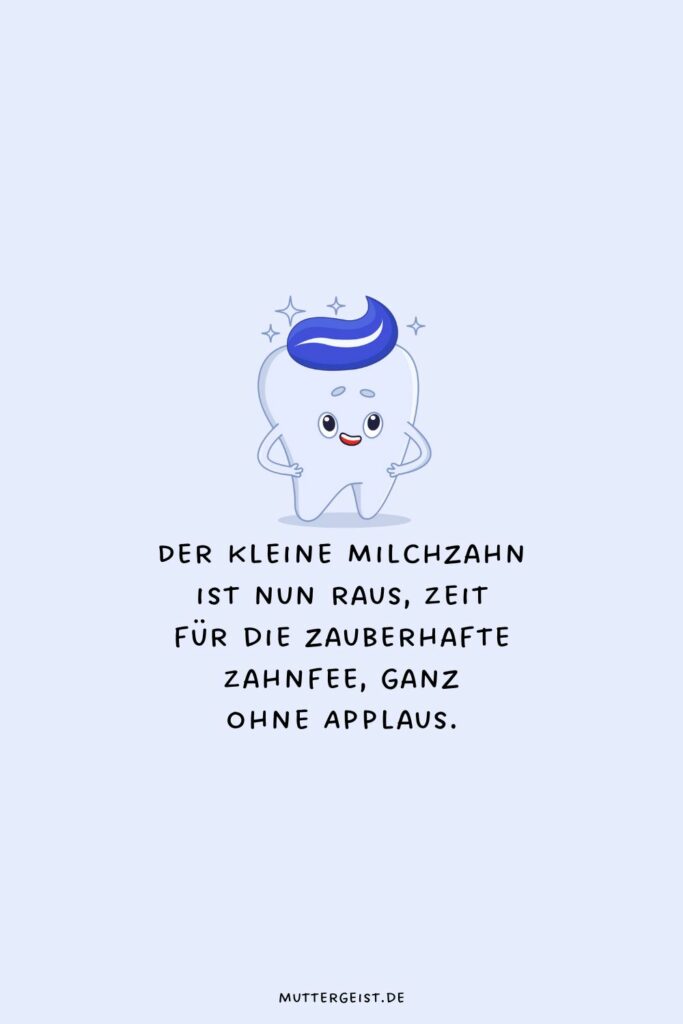 Zahnfee Sprüche für den Zahnfeezauber