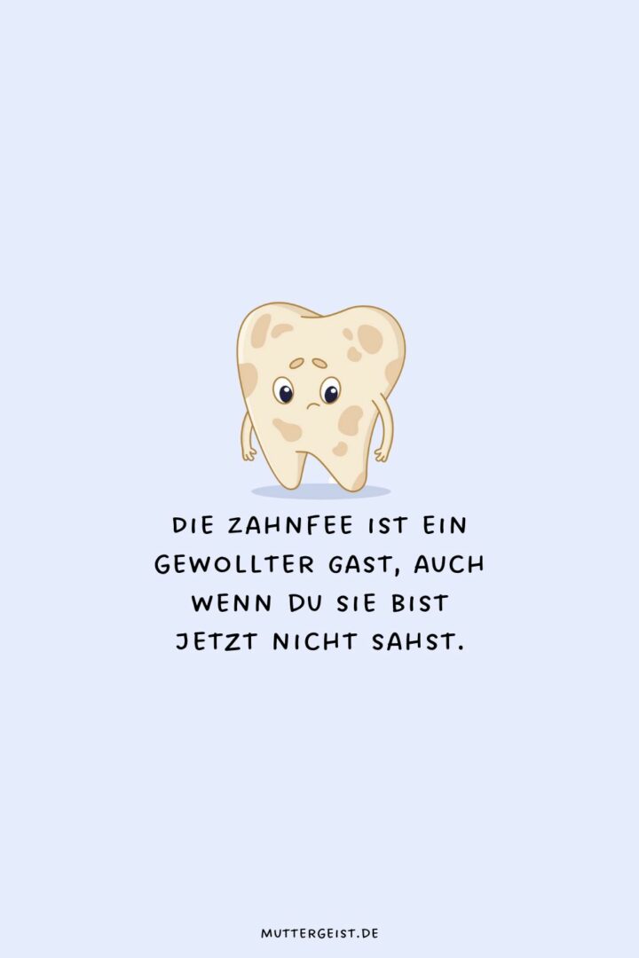Zahnfee Sprüche für den Zahnfeezauber