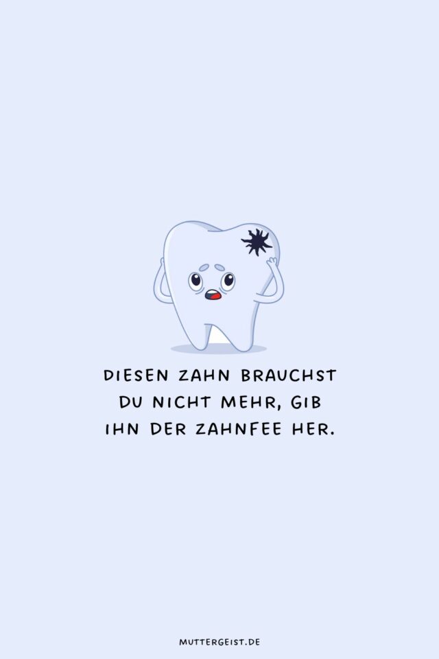 Zahnfee Sprüche für den Zahnfeezauber