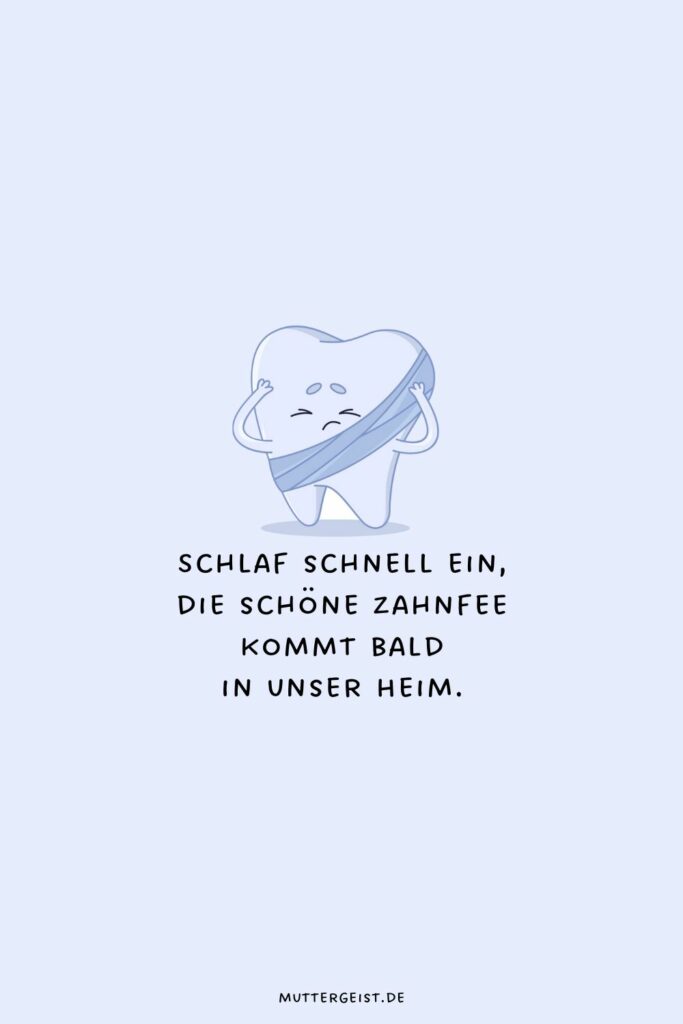 Zahnfee Sprüche für den Zahnfeezauber