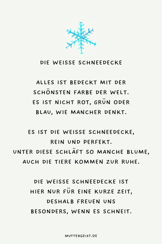 Herzerwärmende Wintergedichte für die eisigen Monate
