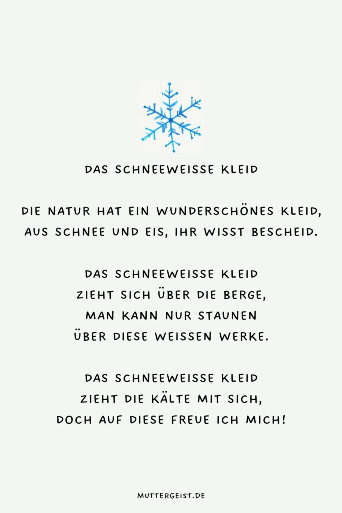 Herzerwärmende Wintergedichte für die eisigen Monate
