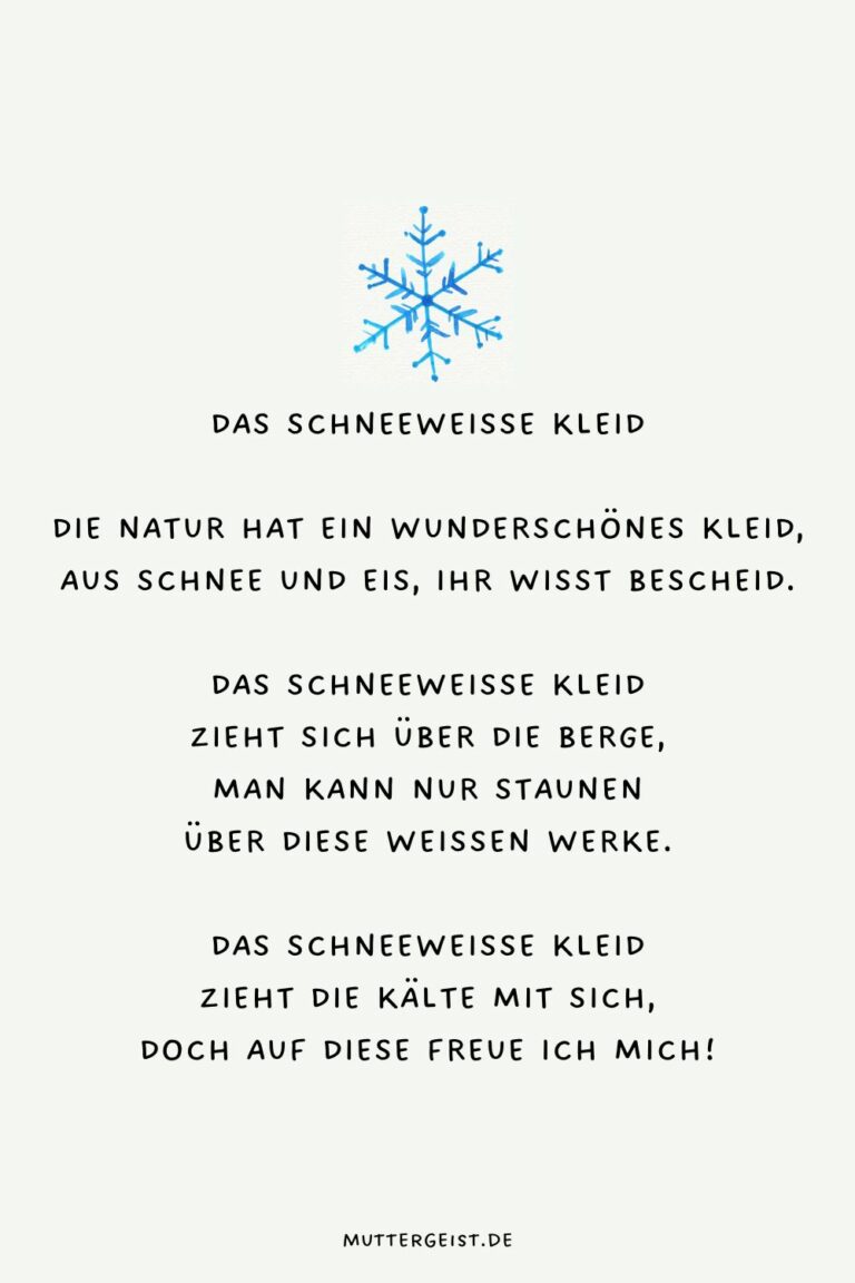 Herzerwärmende Wintergedichte für die eisigen Monate