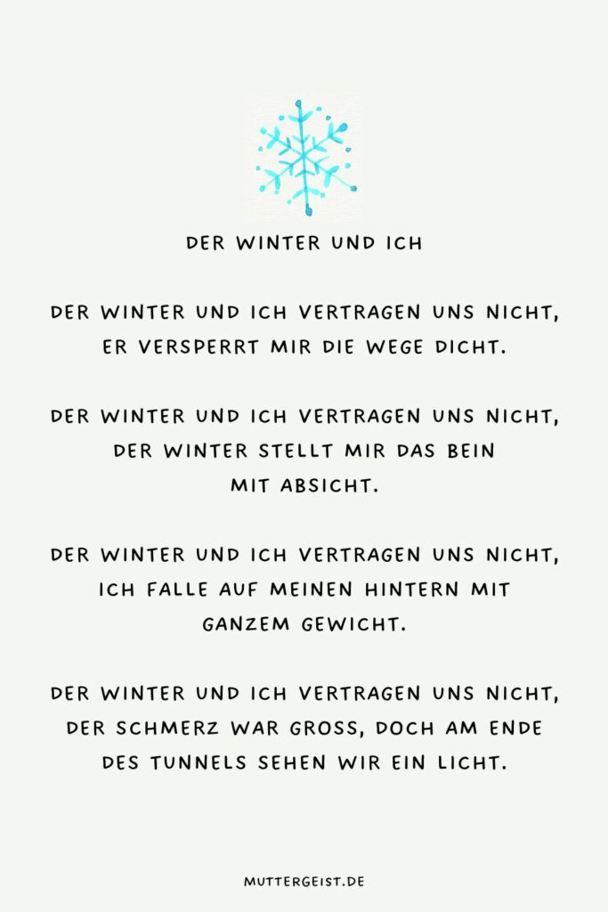 Herzerwärmende Wintergedichte für die eisigen Monate
