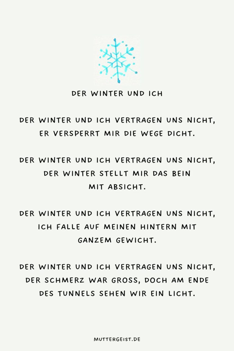 Herzerwärmende Wintergedichte für die eisigen Monate