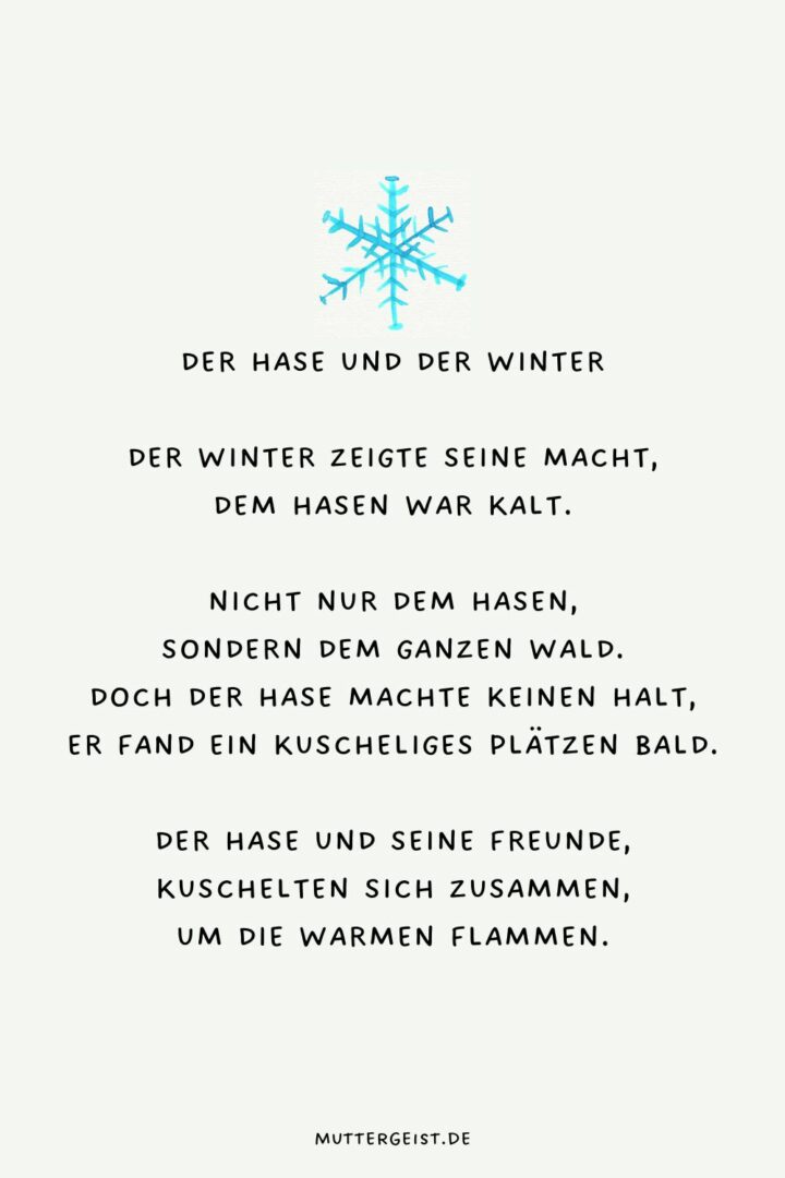 Herzerwärmende Wintergedichte für die eisigen Monate