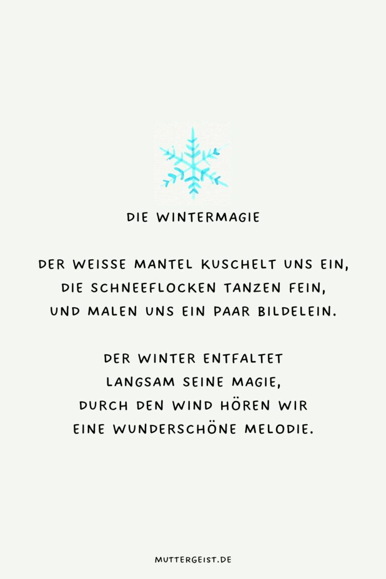 Herzerwärmende Wintergedichte für die eisigen Monate