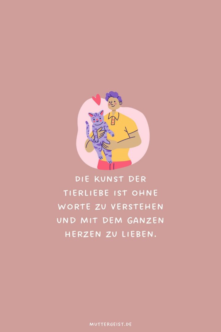Elegantes Nachdenken Tierliebe Spruche Fotos