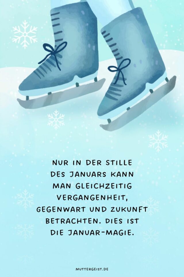 100 schöne Januar-Sprüche für den Einstieg ins neue Jahr