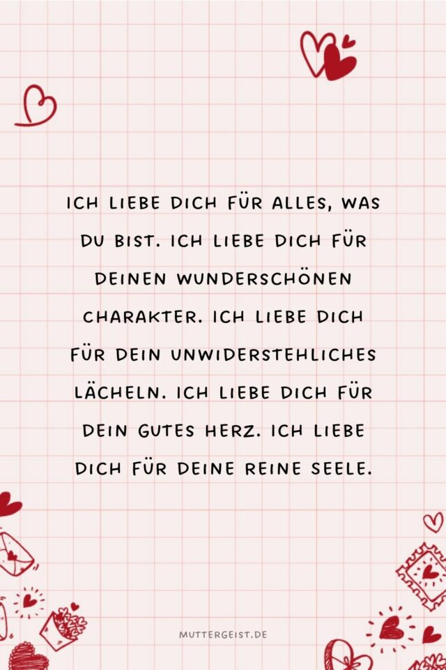 Eine romantische Liebeserklärung an meinen Mann