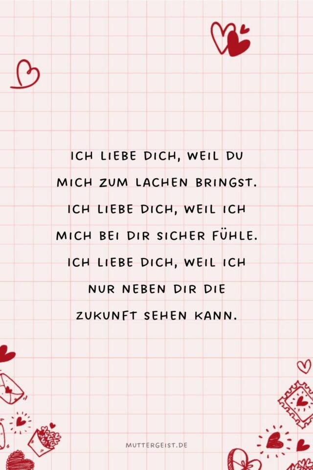 Eine romantische Liebeserklärung an meinen Mann