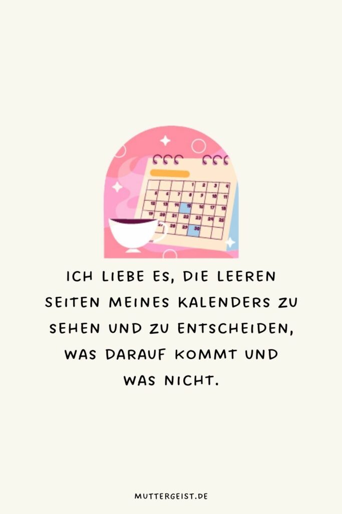 Kreative Kalendersprüche für das ganze Jahr